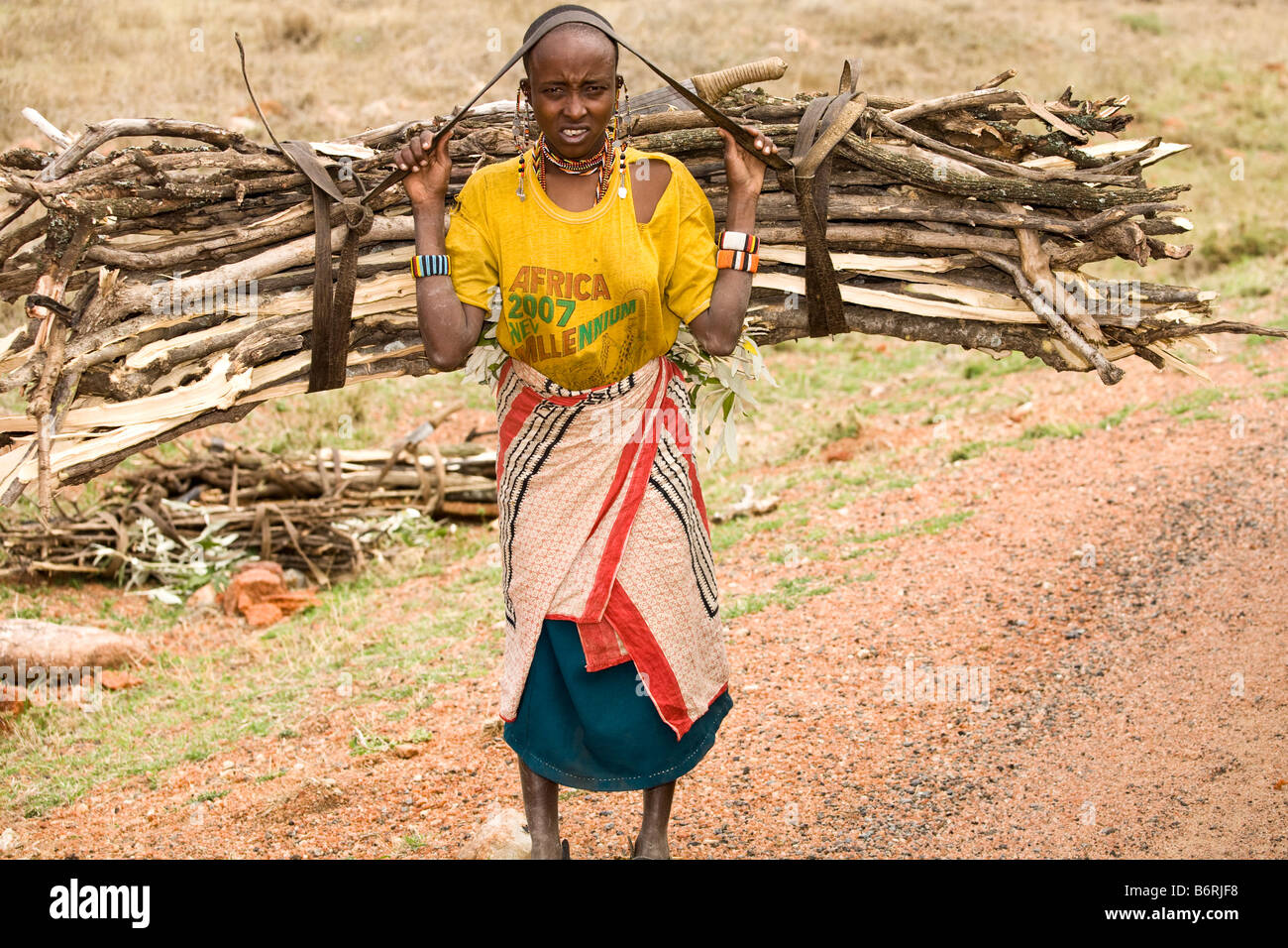 Africa firewood hi-res stock photography and images - Alamy