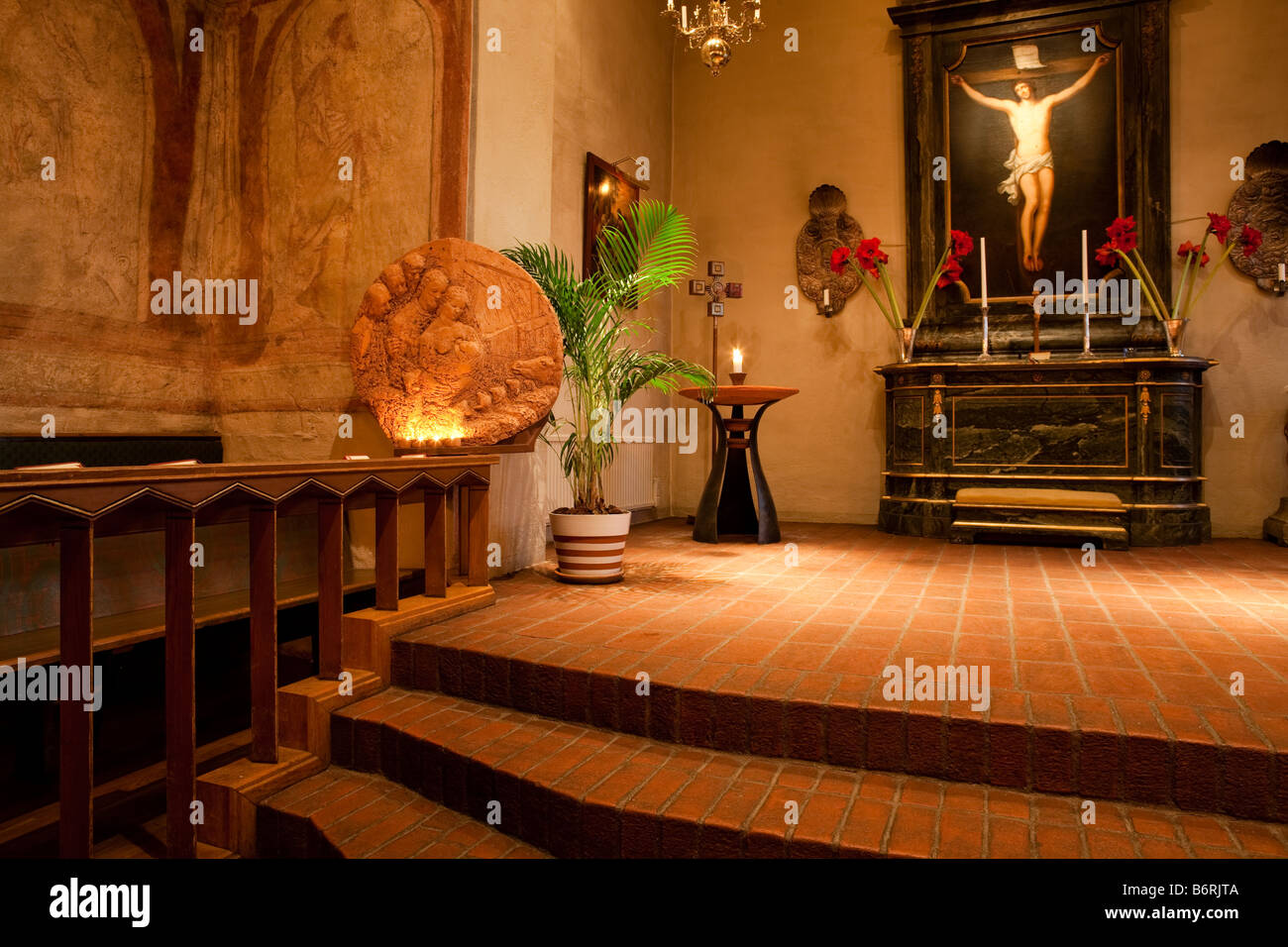 Lidingö church (Sweden Stock Photo - Alamy