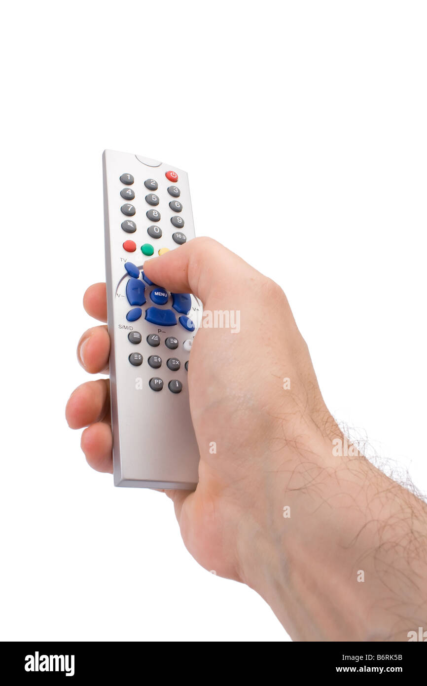 Tv remote control cutout hi-res stock photography and images - Alamy