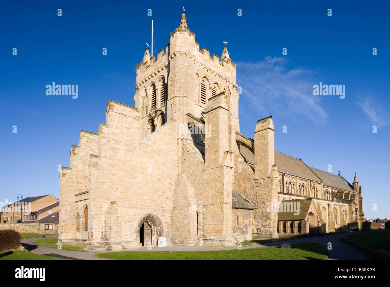 St Hilda s church Hartlepool England Stock Photo - Alamy