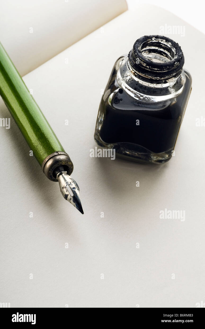 Vintage Writing Tools High Resolution Stock Photography and Images - Alamy