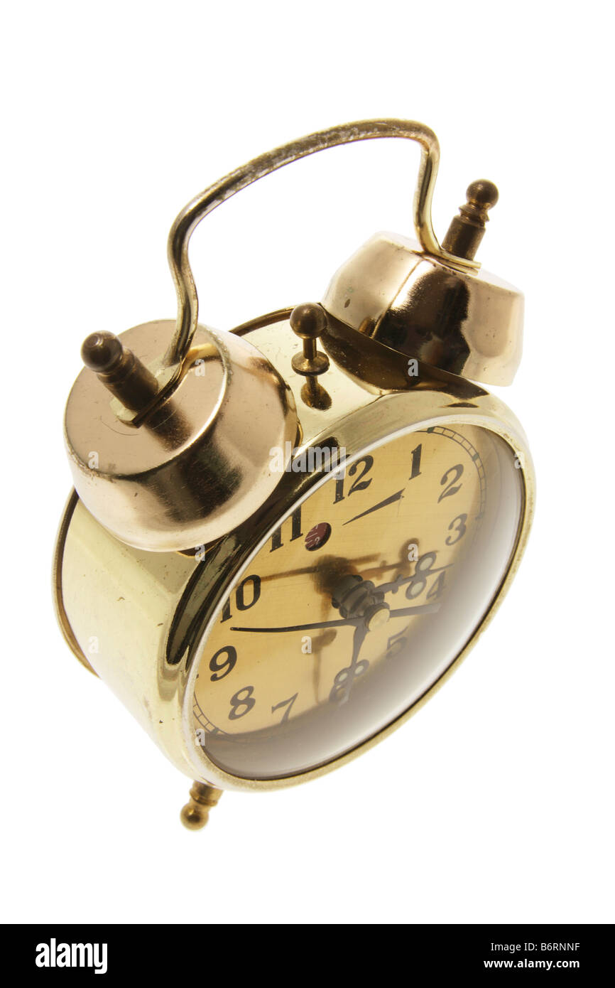 Old alarm clock hi-res stock photography and images - Alamy