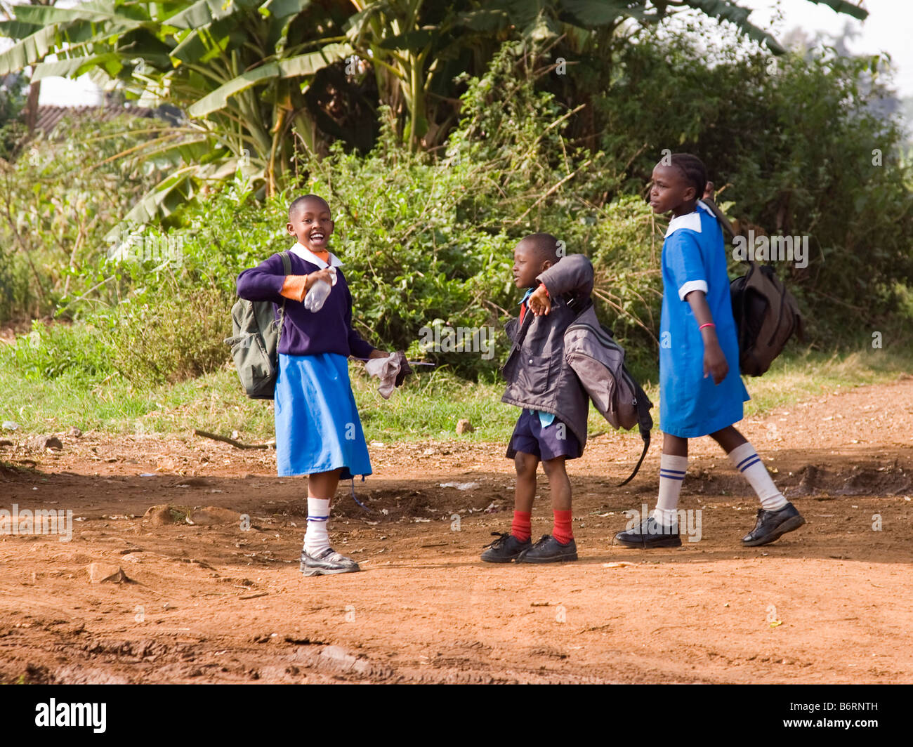 School children Nairobi Kenya Africa Stock Photo - Alamy