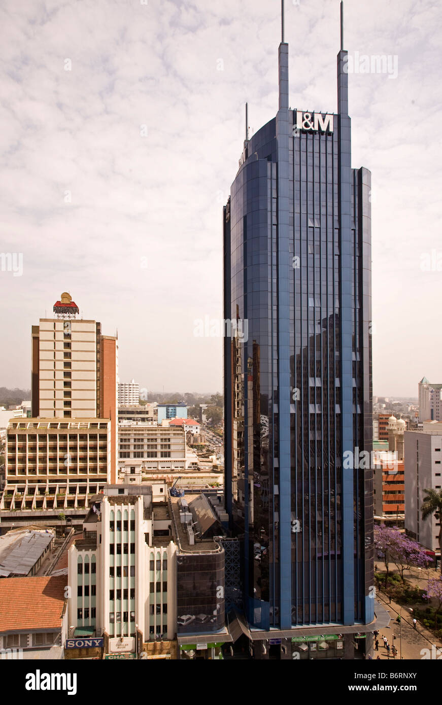 Nairobi skyline Kenya Africa Stock Photo - Alamy