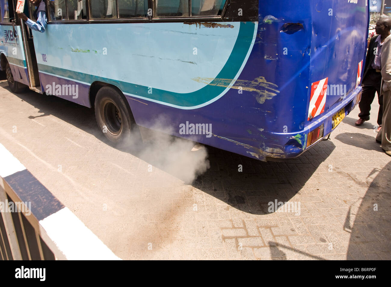 Traffic central Nairobi Kenya Africa Stock Photo - Alamy