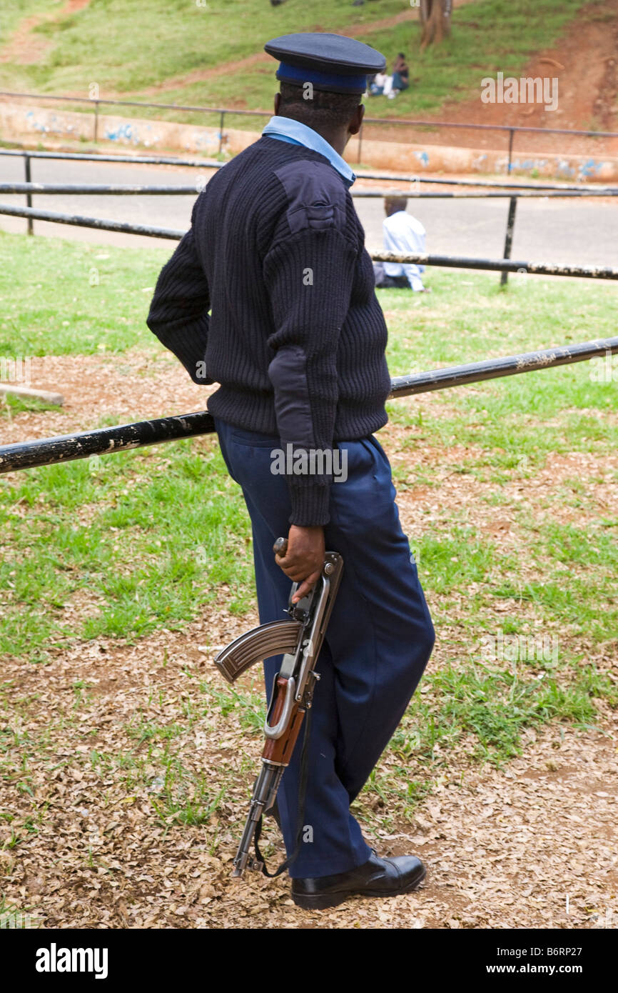 Police Nairobi Kenya Africa Stock Photo - Alamy