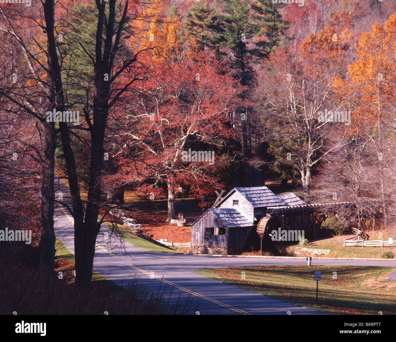 Mabry mill on blue ridge hi-res stock photography and images - Alamy