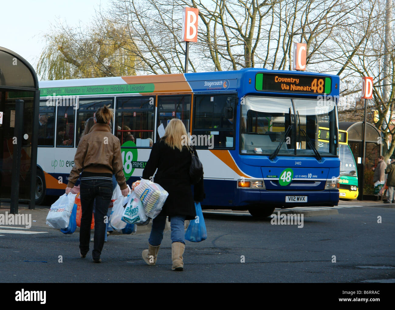 Nuneaton bus station hi-res stock photography and images - Alamy