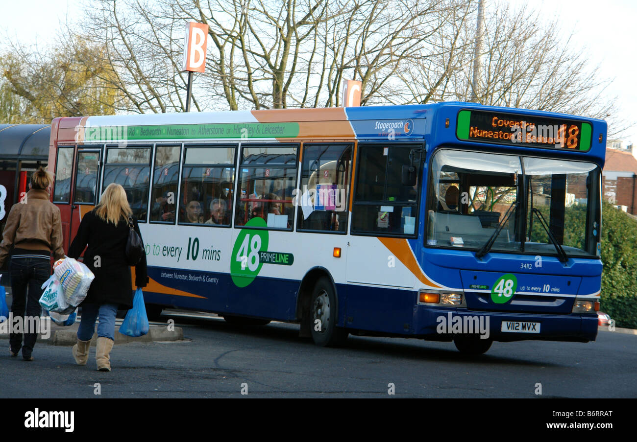 Coventry bus station single decker hi-res stock photography and images ...