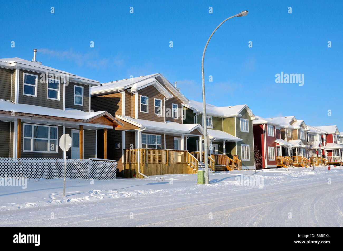 Many new built houses hi-res stock photography and images - Alamy
