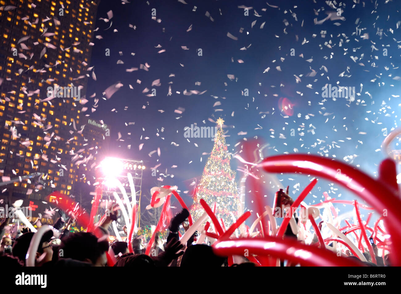 New Year 2009 in Toronto, Canada Stock Photo - Alamy