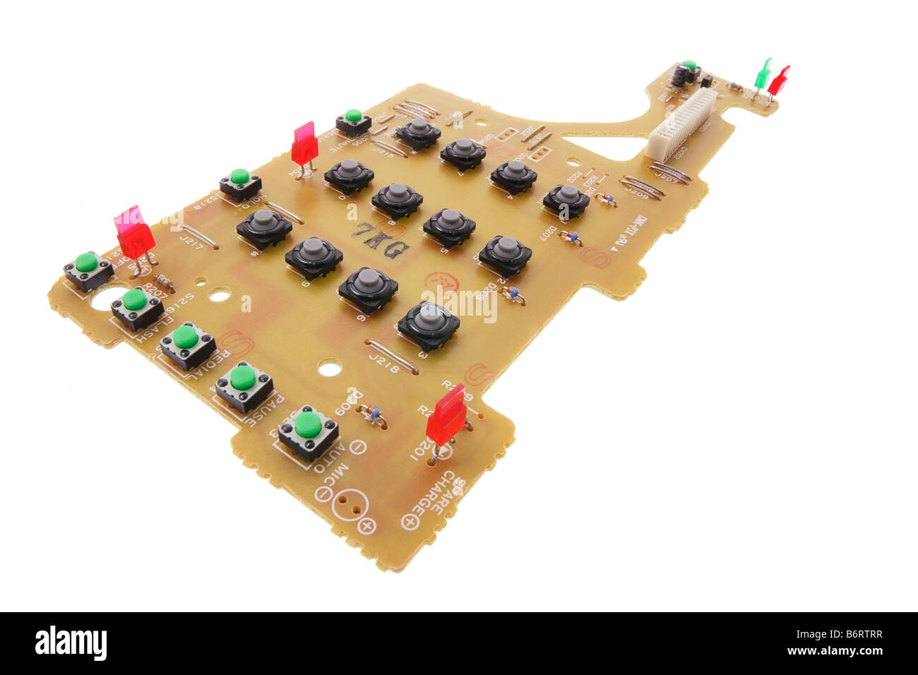 Silicon circuit board Cut Out Stock Images & Pictures - Alamy