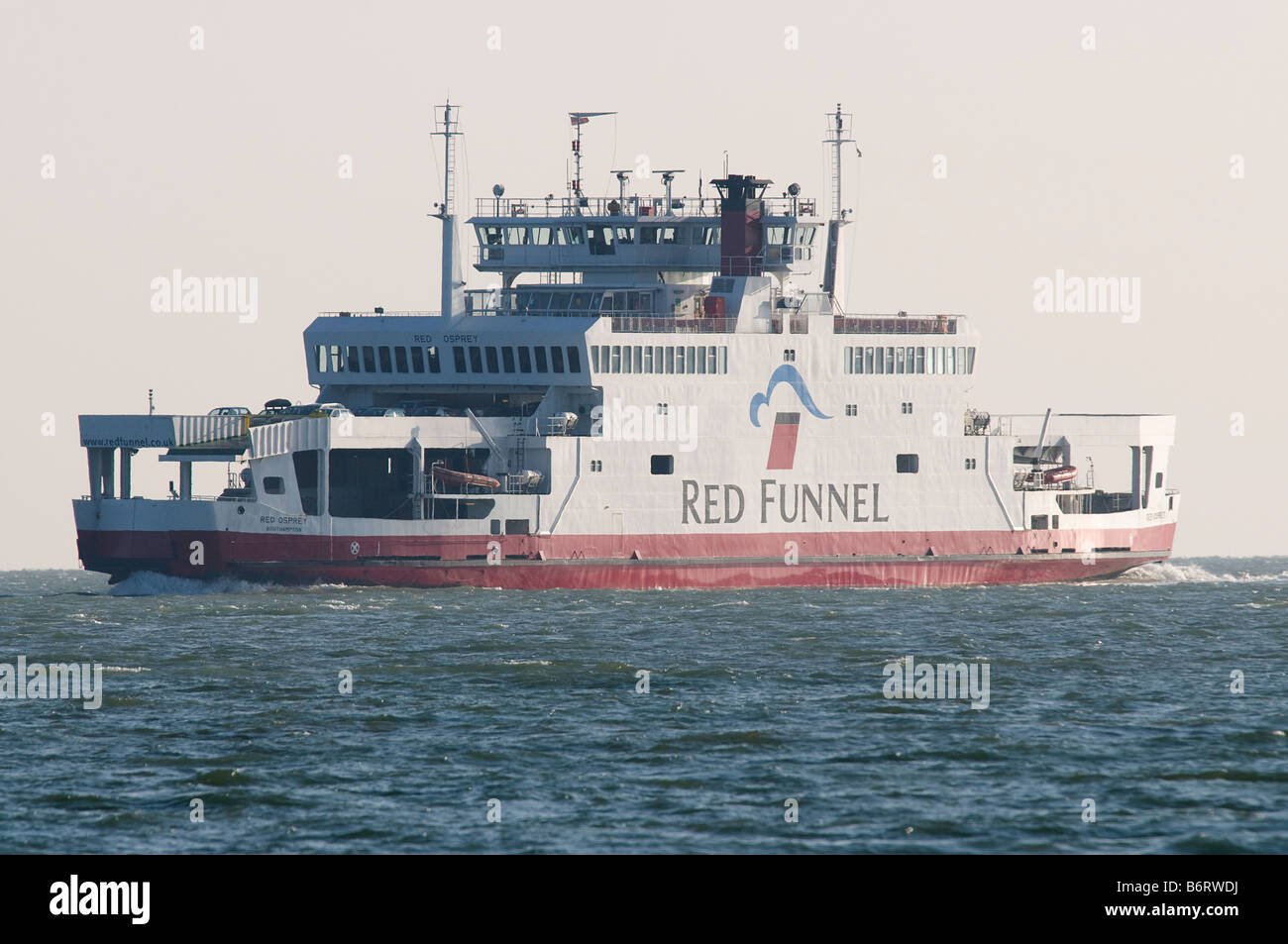 Red osprey passenger ferry hi-res stock photography and images - Alamy