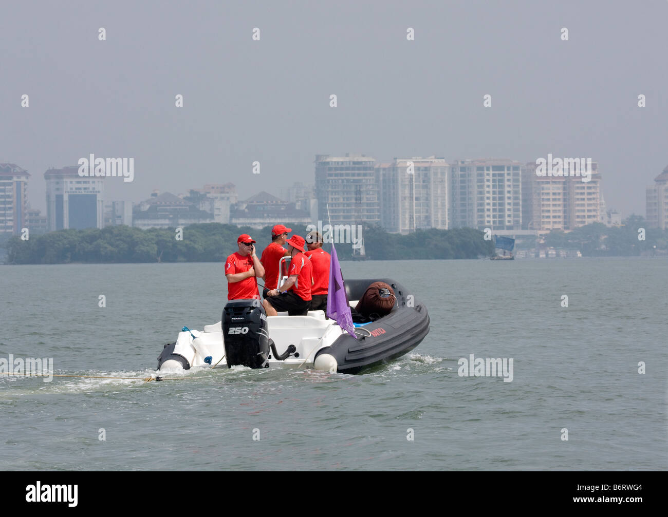 Boat crew members boating hi-res stock photography and images - Alamy