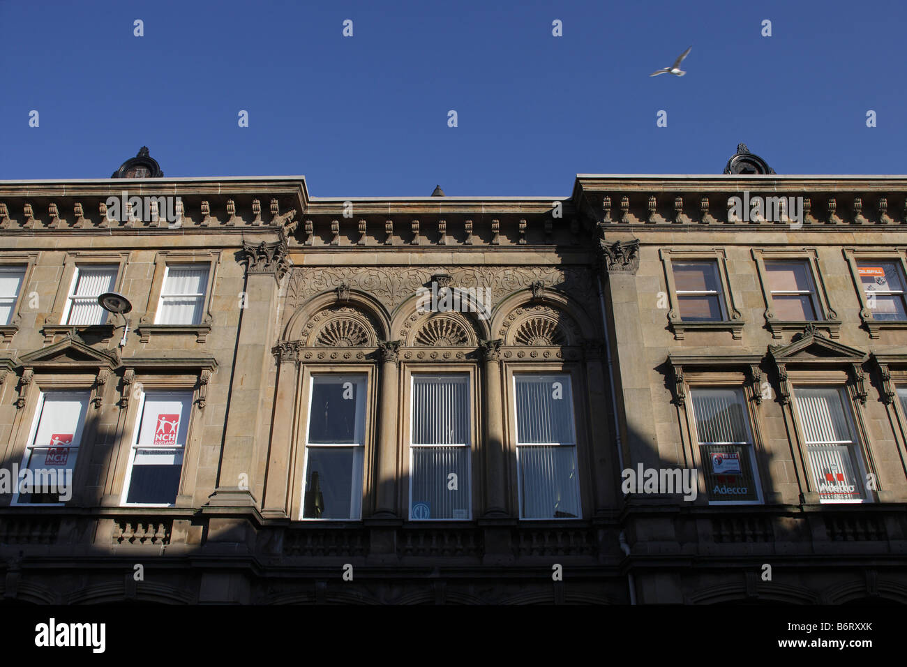 Inverness Town center typical buildings Highland Scotland UK Stock ...