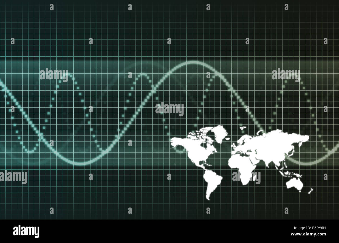 International Global Business Map Abstract in Purple Stock Photo - Alamy