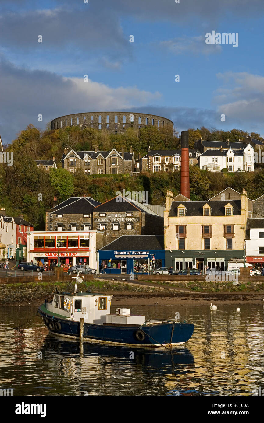 Oban harbour fishing port 18th century begun in 1897and never finished ...