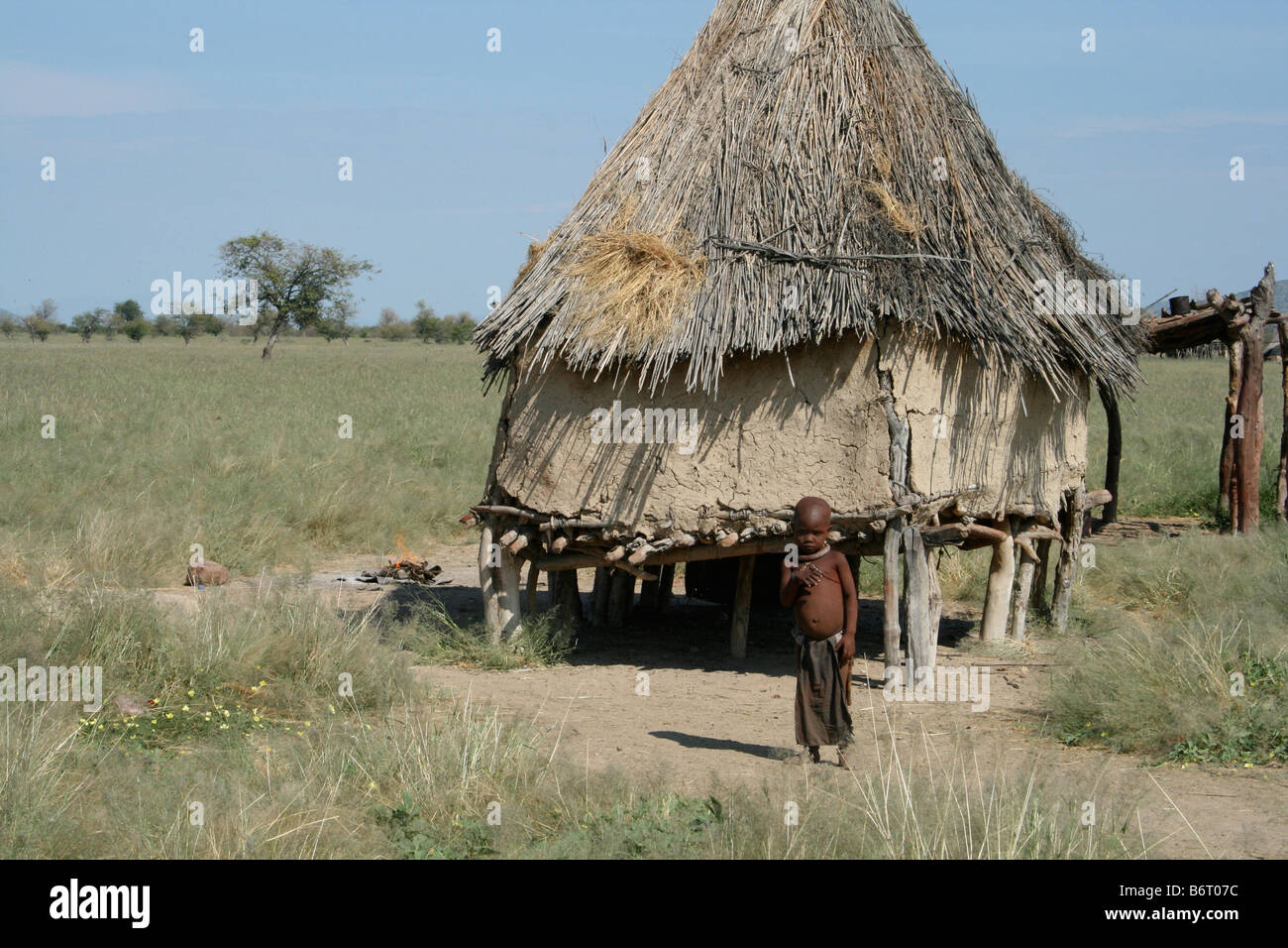 Namibia, Himba child Stock Photo - Alamy