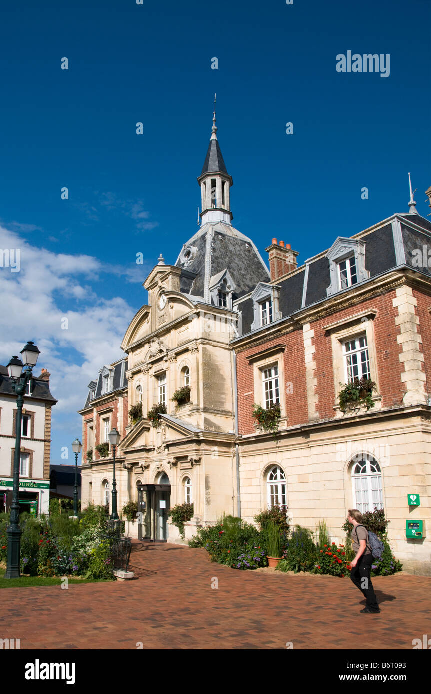 Town Hall in Cabourg, Calvados, Normandy, France Stock Photo - Alamy