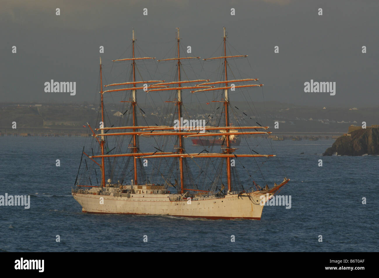 Tall Ship visit to Milford Haven Pembrokeshire Wales UK The CEAOB ...