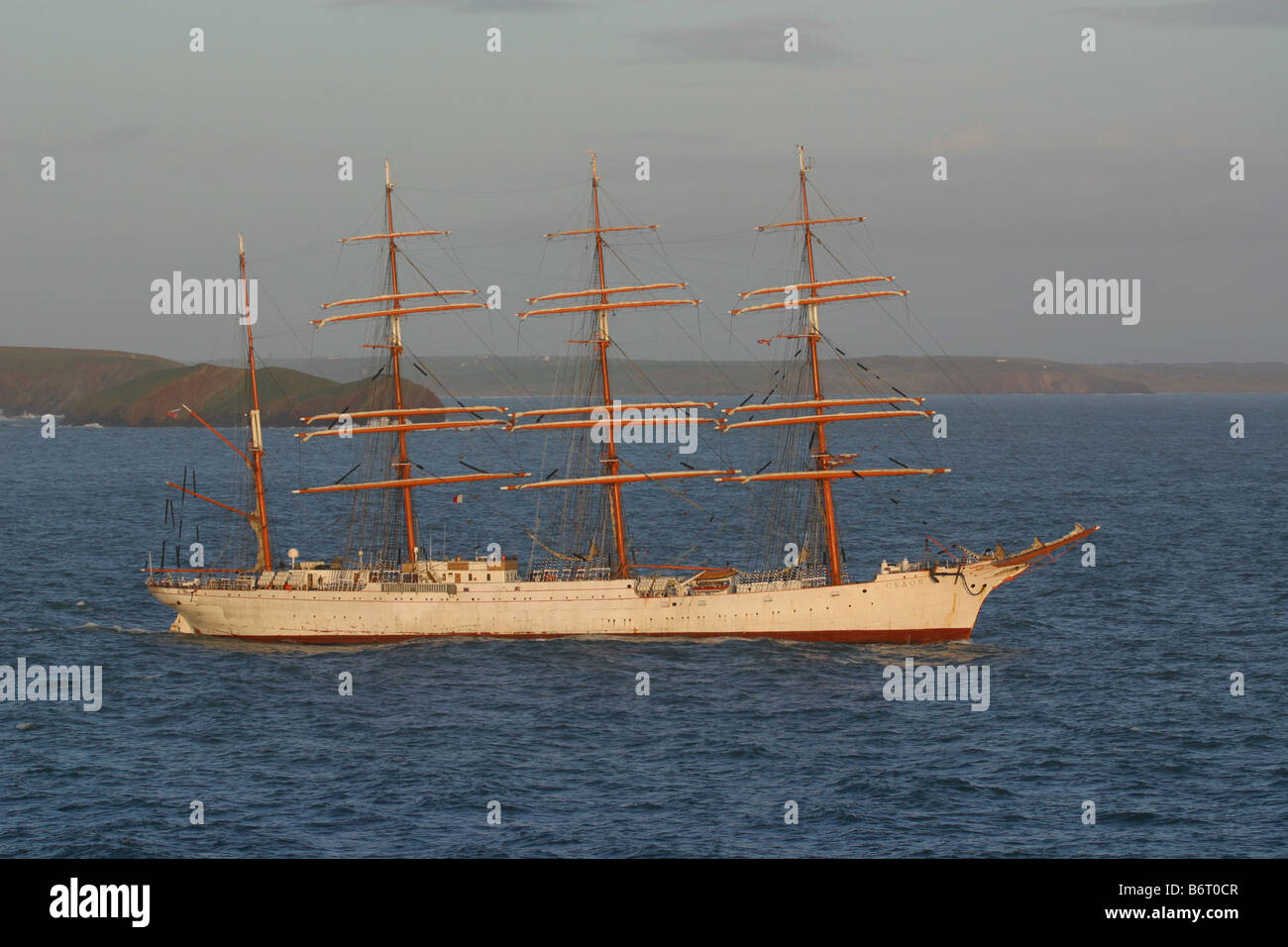 Tall Ship visit to Milford Haven Pembrokeshire Wales UK The CEAOB ...