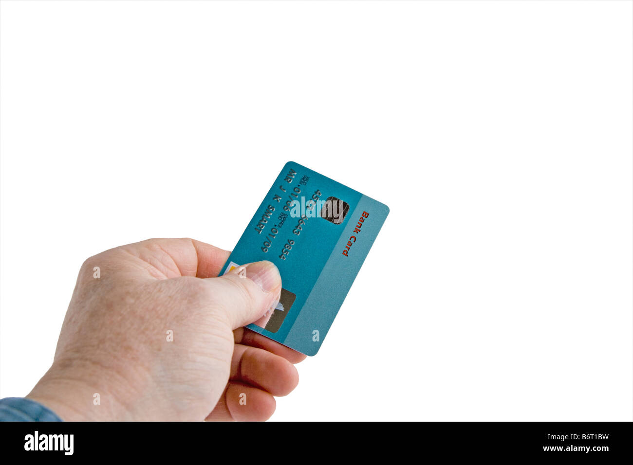 Hand holding credit card, cut out hi-res stock photography and images ...