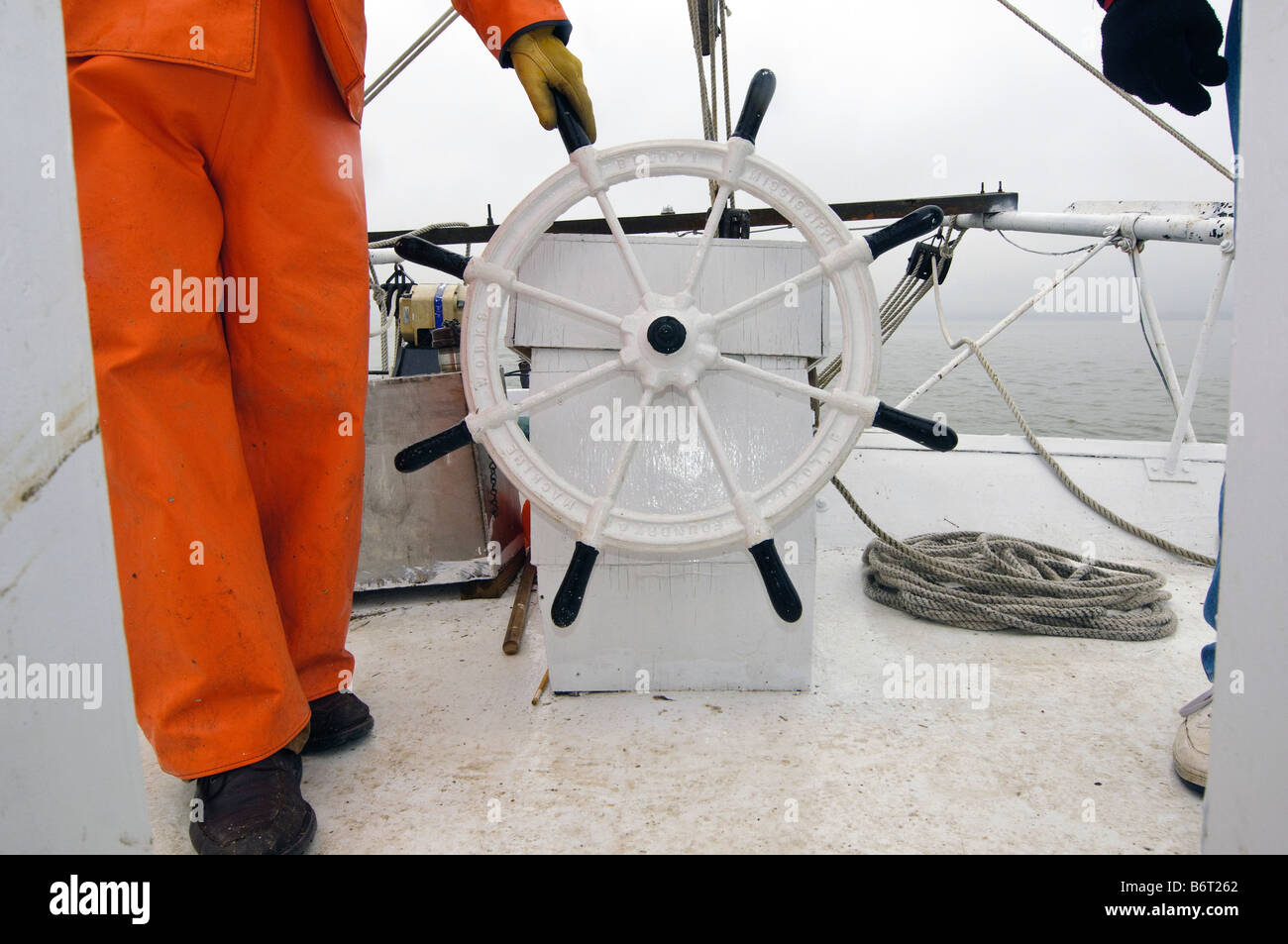 Annapolis Maryland, the last day of oyster season aboard the Skipjack ...