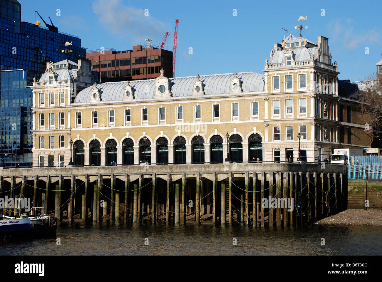 Site of the original Billingsgate Fish Market,London Stock Photo - Alamy