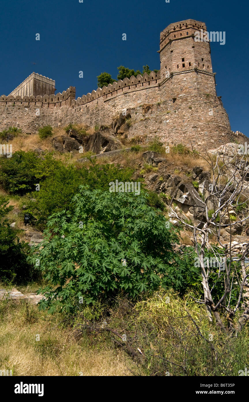 Kumbhalgarh Fort, Rajsamand District, Rajasthan, India Stock Photo - Alamy