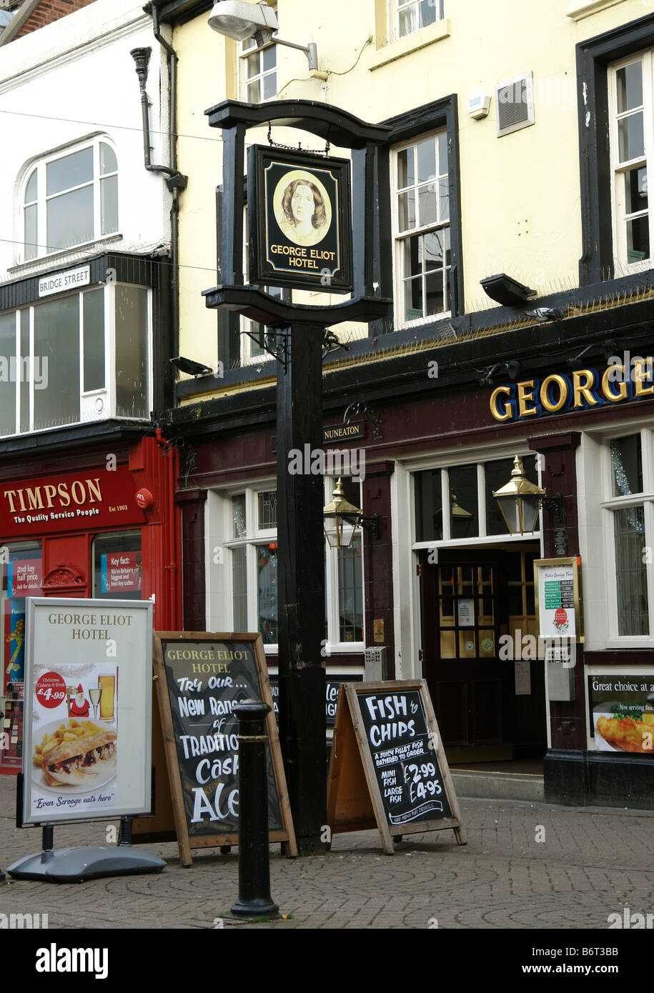 Nuneaton george eliot hi-res stock photography and images - Alamy