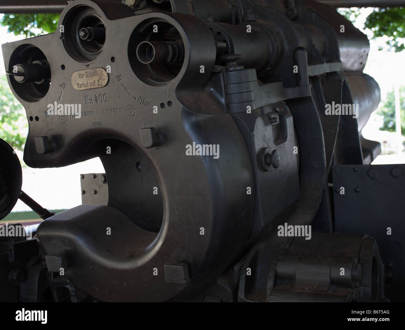 Krupp steel cannon hi-res stock photography and images - Alamy