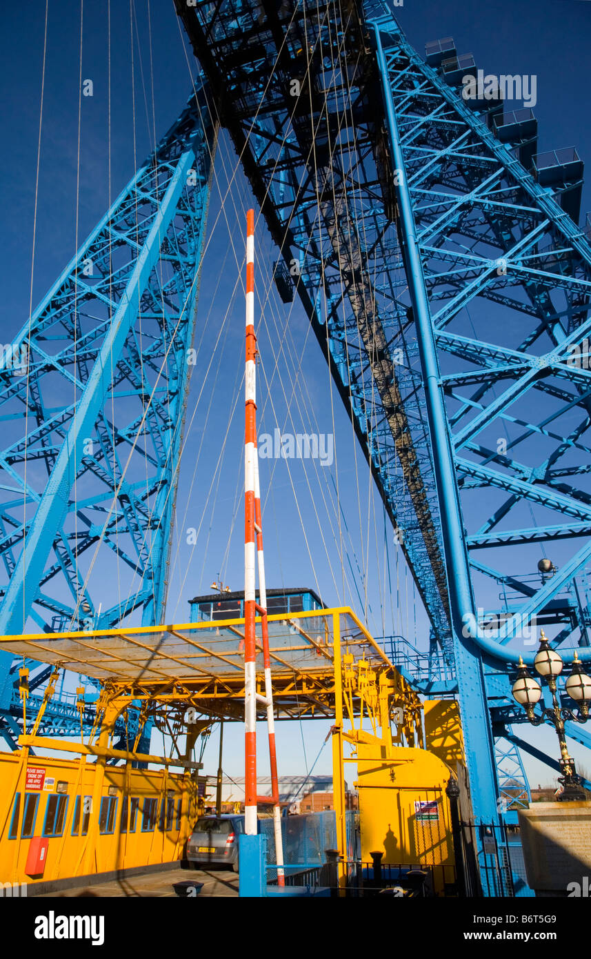 The Transporter bridge in Middlesbrough England Stock Photo - Alamy