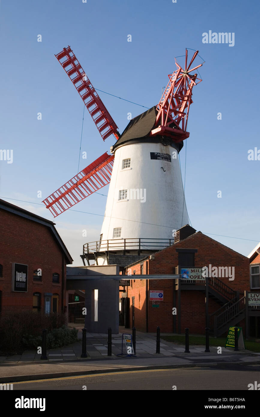Marsh Mill Thornton Cleveleys Lancashire England Stock Photo - Alamy