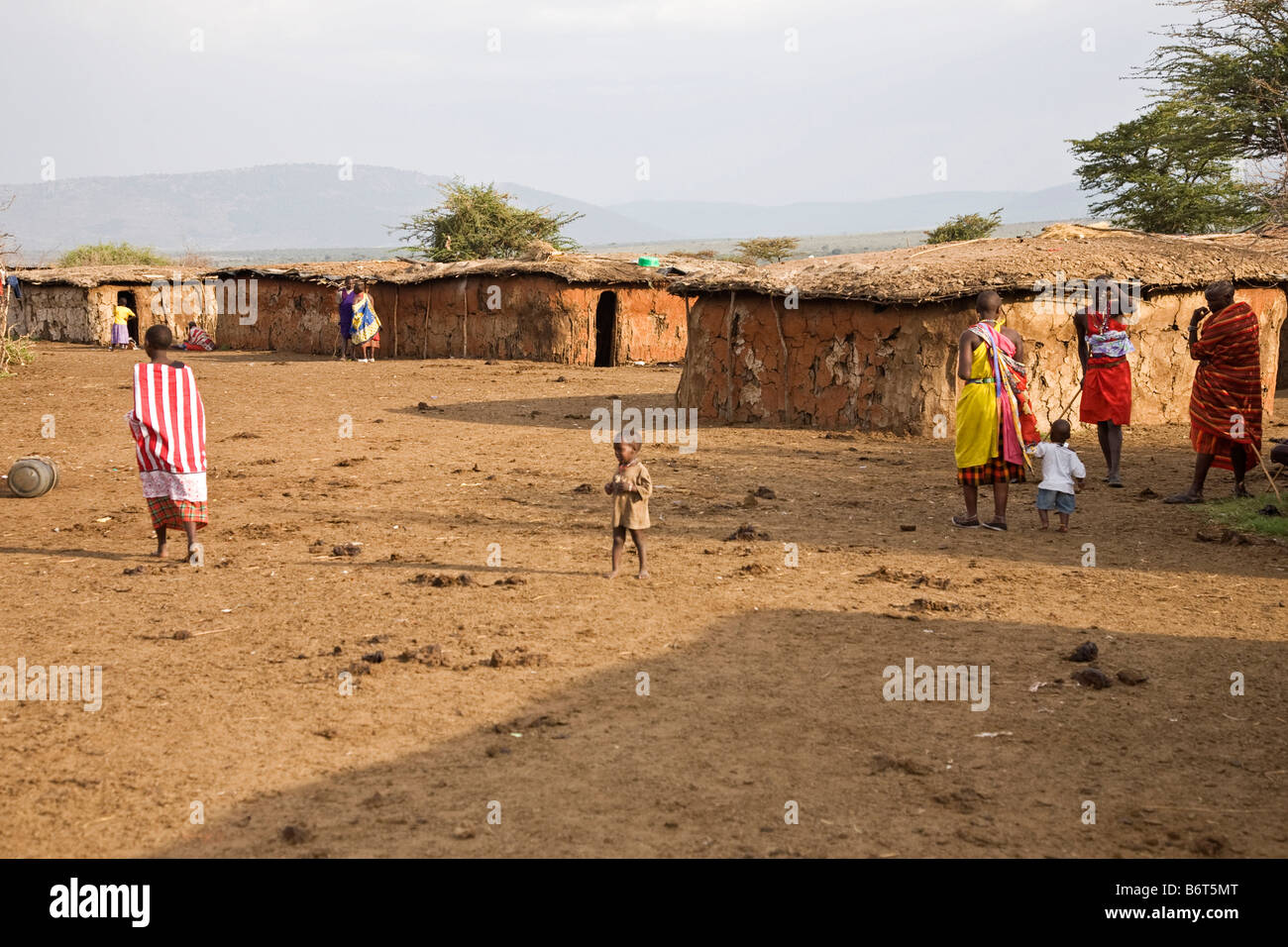 Village compound hi-res stock photography and images - Alamy