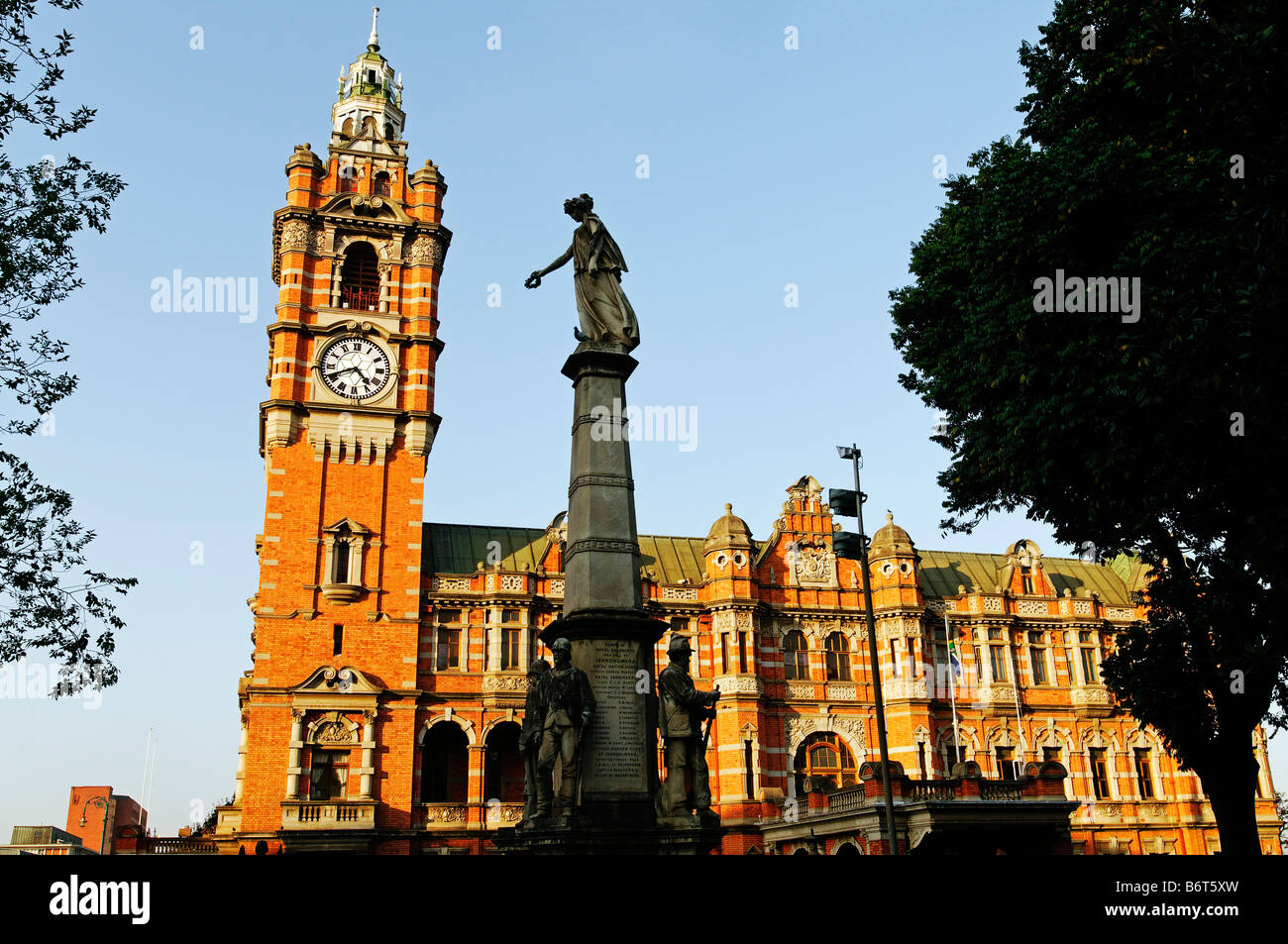 Historic city hall, Pietermaritzburg, Kwazulu-Natal, South Africa ...