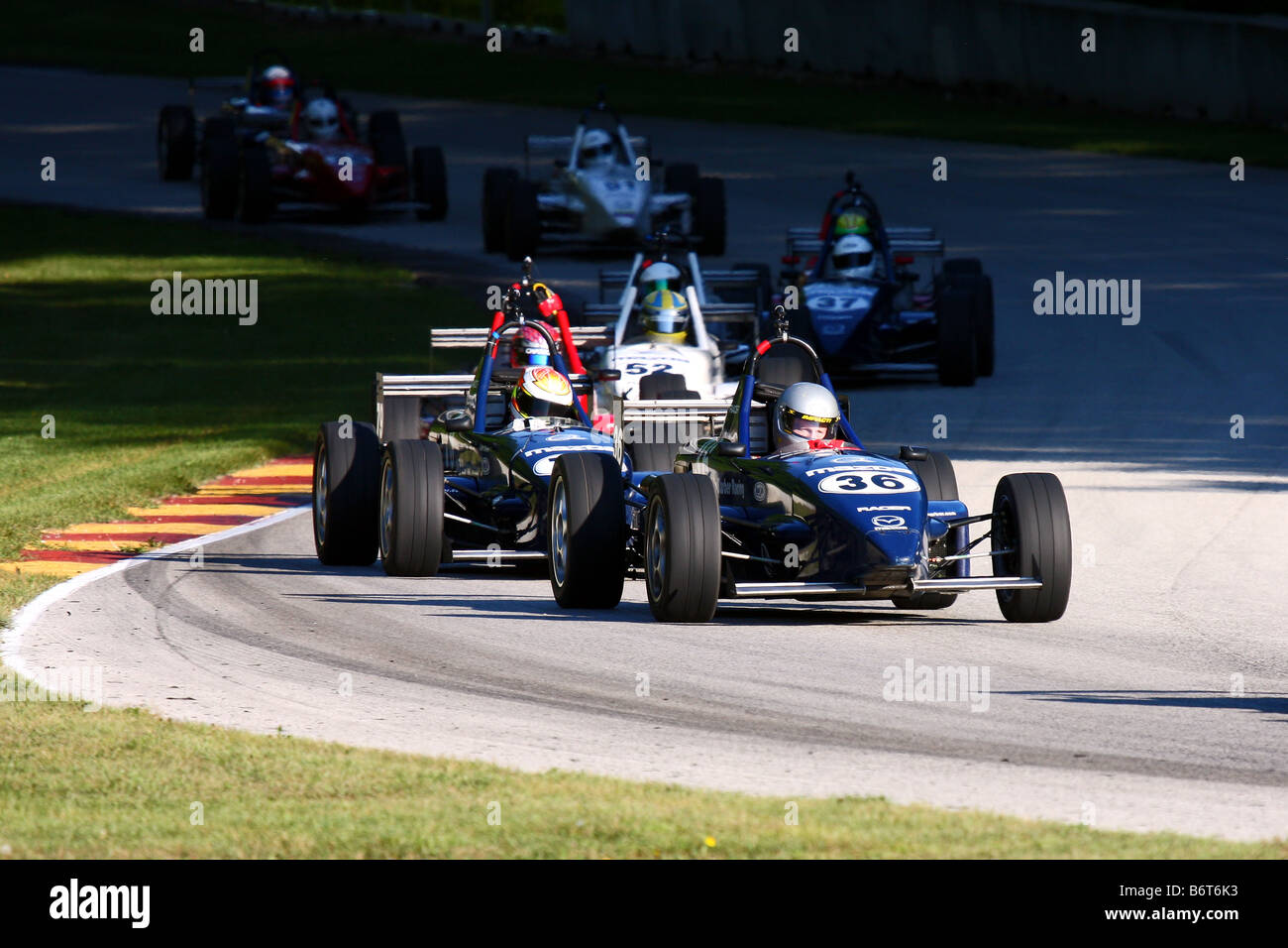 Skip Barber Championship Series Road America 2008 Stock Photo - Alamy