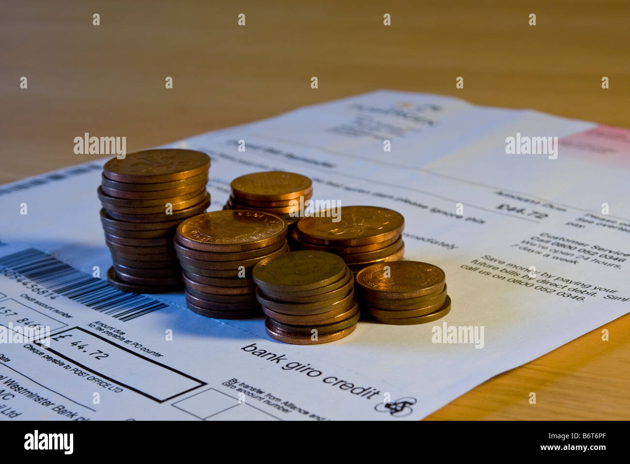 Saving the pennies Stock Photo - Alamy