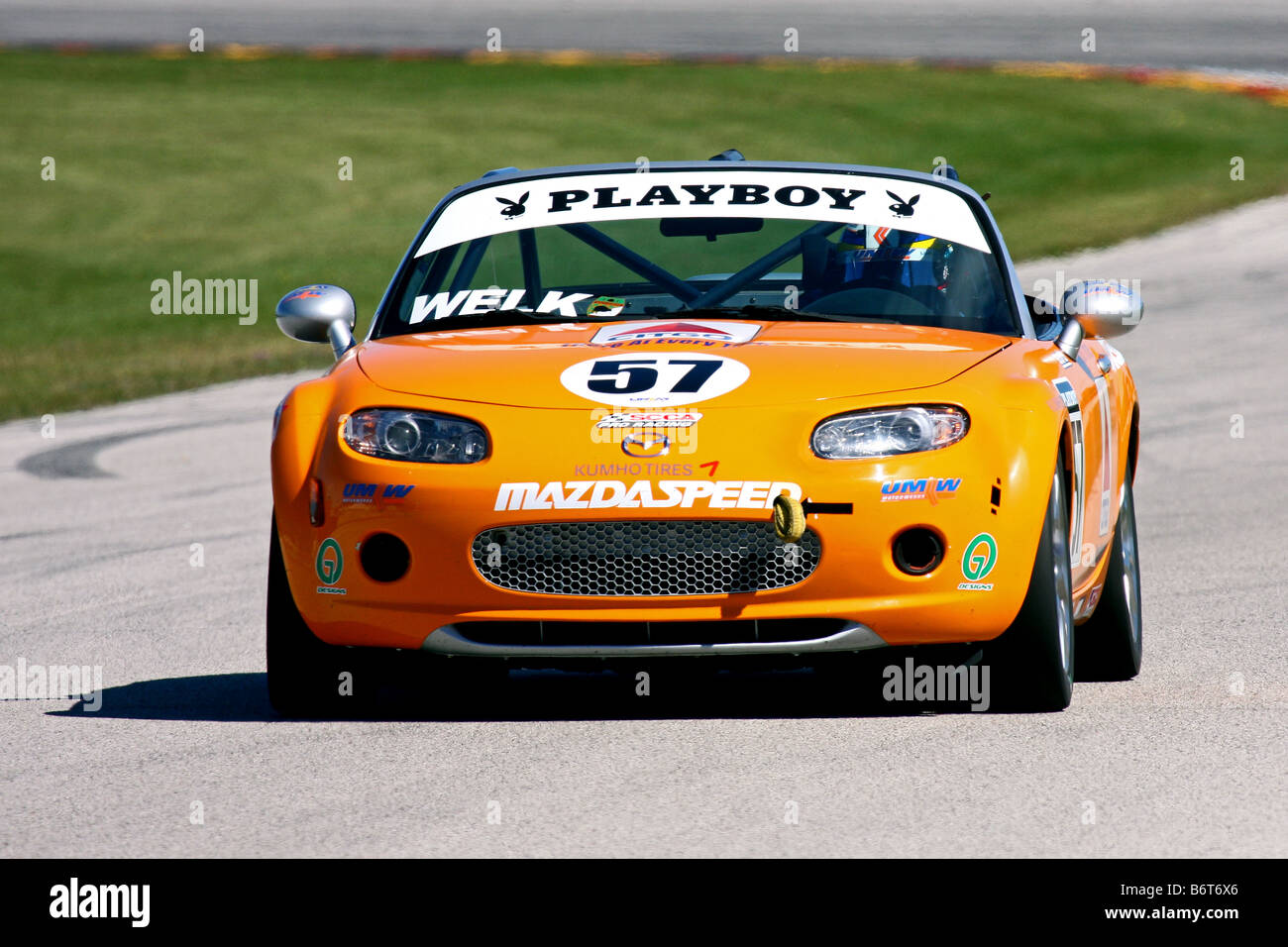 Mazda MX5 Cup Road America 2008 Stock Photo - Alamy