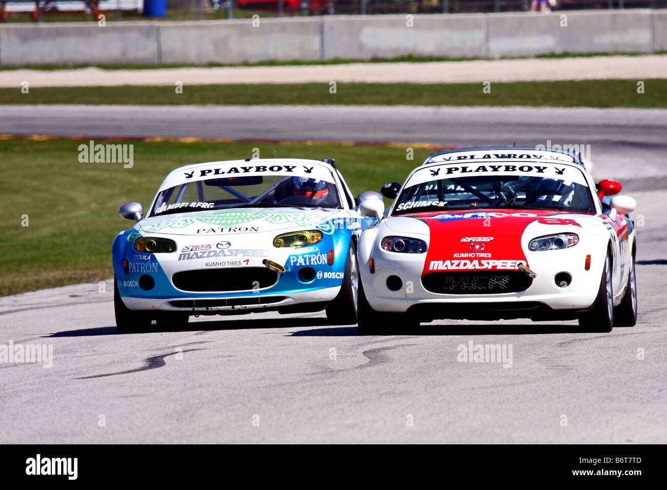 Mazda MX5 Cup Road America 2008 Stock Photo - Alamy