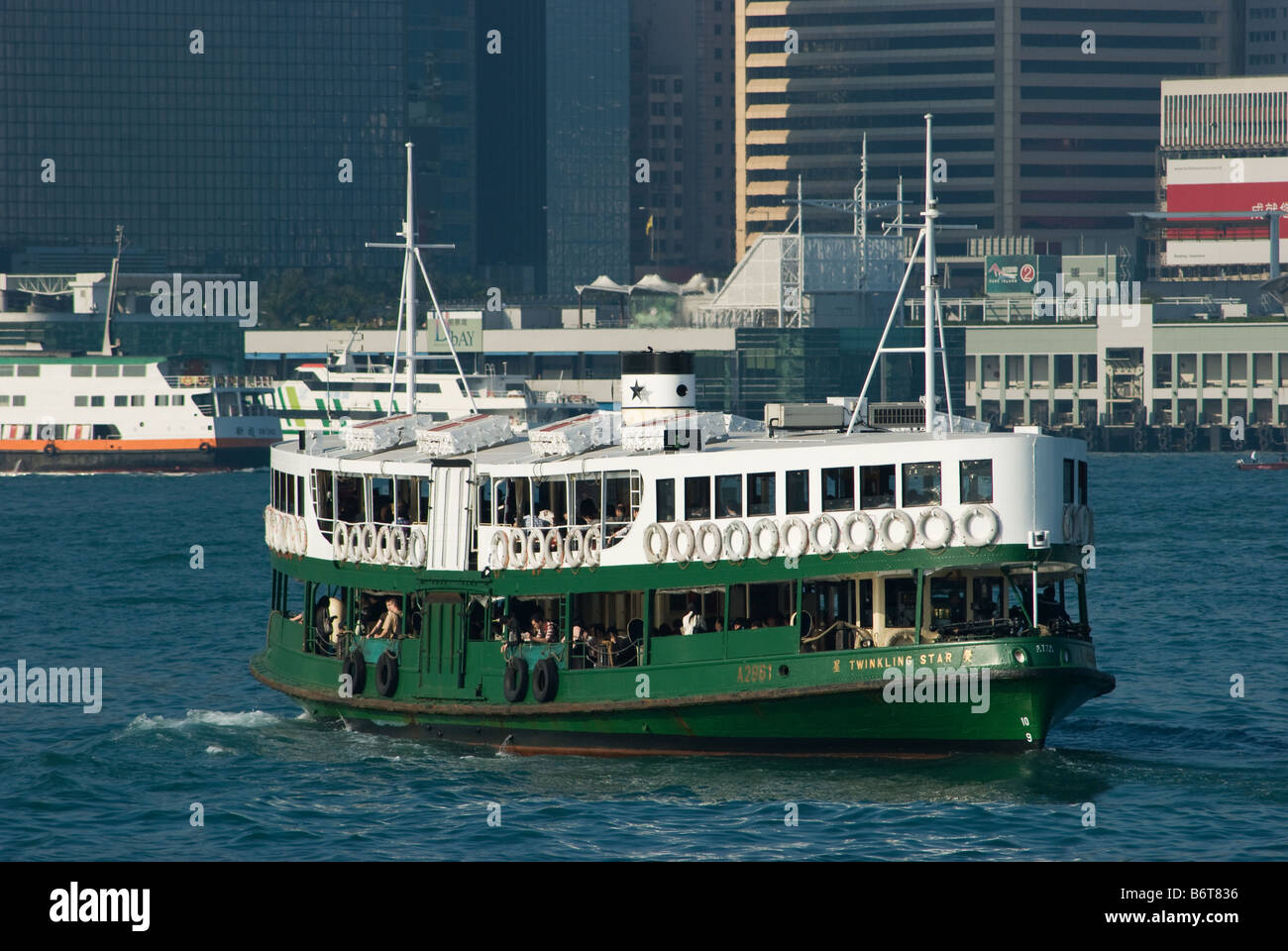 Star Ferry Twinkling Star at Hong Kong harbour Stock Photo - Alamy