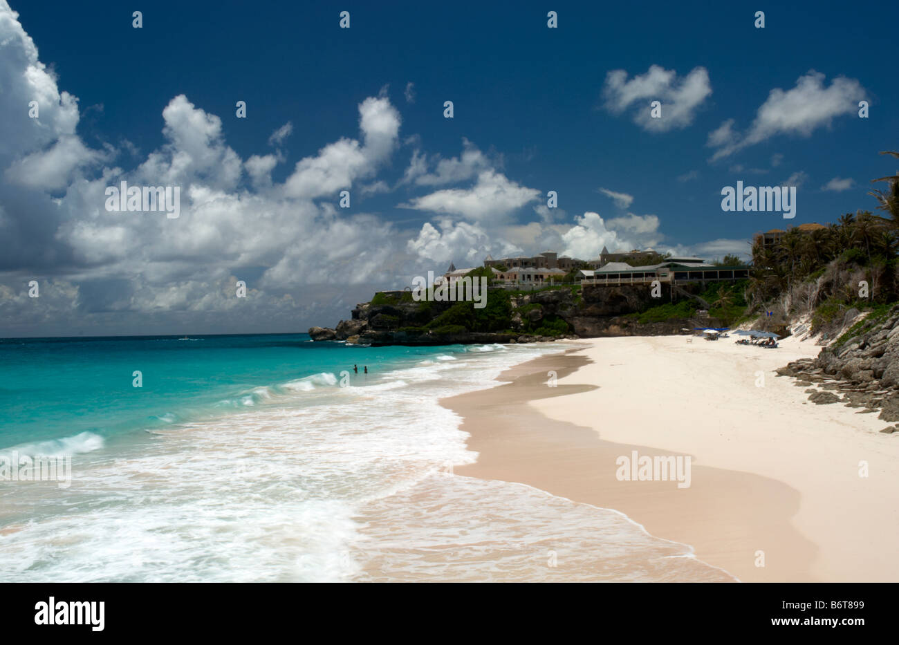 The beach at Crane Bay, Barbados Stock Photo - Alamy