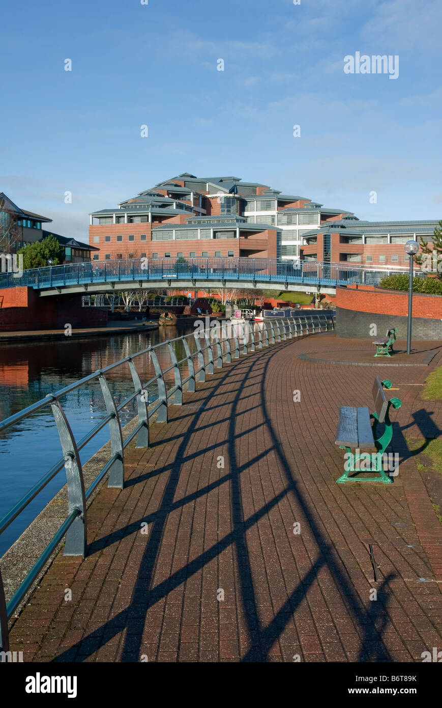 the waterfront in "brierley hill Stock Photo - Alamy
