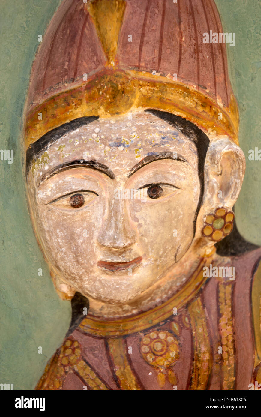 Painting of a Hindu figure in India Stock Photo - Alamy