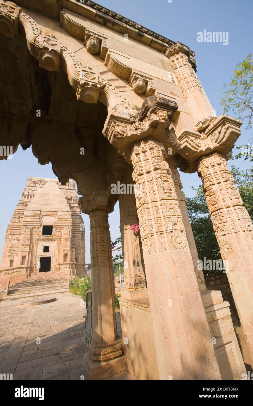 Entrance of a temple, Teli Ka Mandir, Gwalior, Madhya Pradesh, India Stock Photo - Alamy