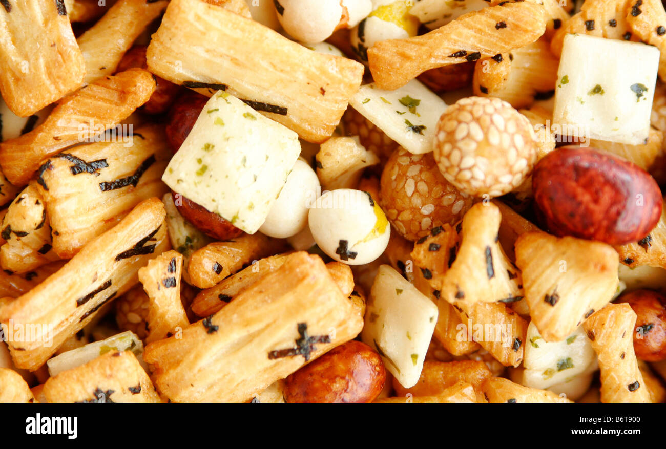 Chinese Savoury Snacks Stock Photo - Alamy