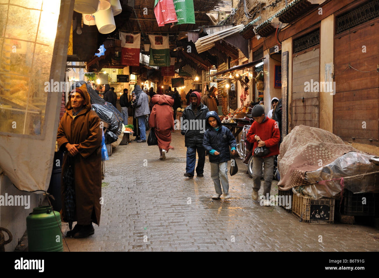 In the Medina of Fes, Morocco Stock Photo - Alamy