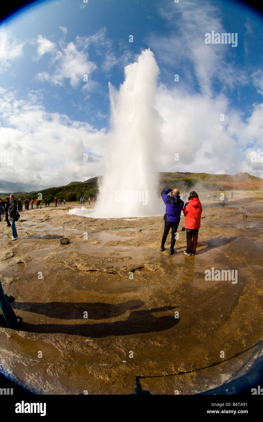 Strokkur the churn hi-res stock photography and images - Alamy