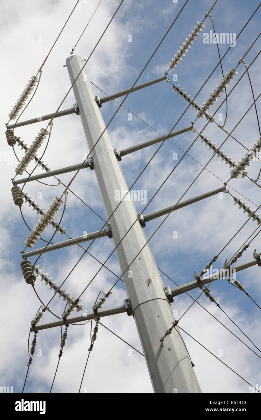 Electrical wires with tower hi-res stock photography and images - Alamy