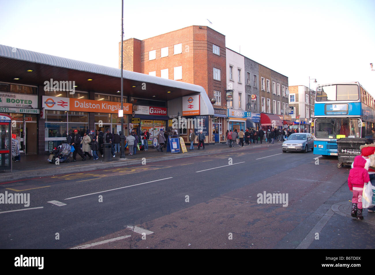 High Street Dalston, London, England, Uk Stock Photo - Alamy