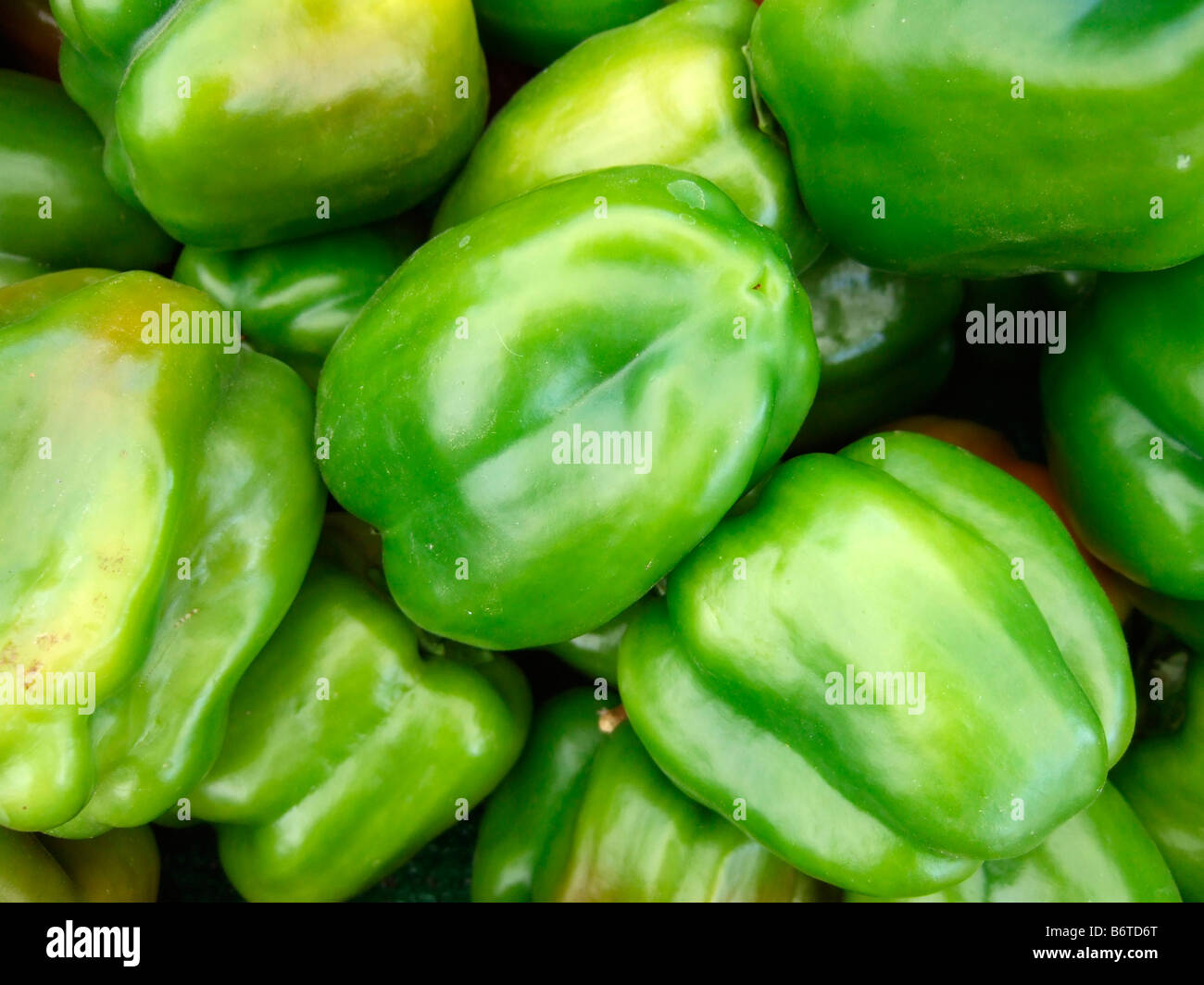 Sweet green peppers peppers hi-res stock photography and images - Alamy